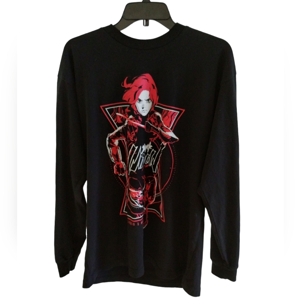 Team Liquid X Marvel Black Widow Colab Adult Long Sle… - Gem